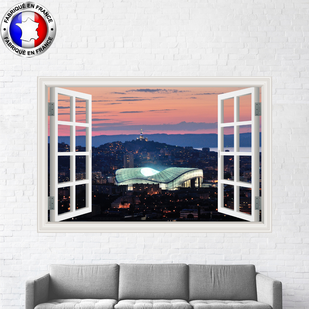 Sticker mural Marseille – Ultrasfanzone